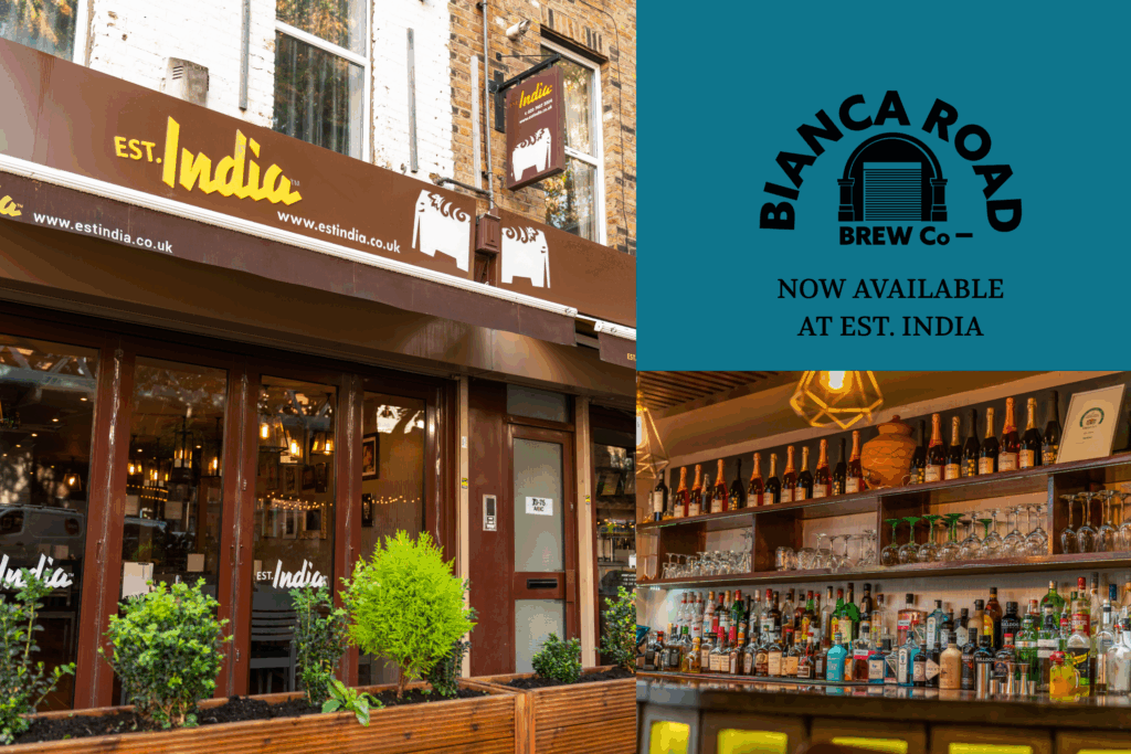 Best Restaurant London Bridge | Biaca Road Craft Beer | Est. India
